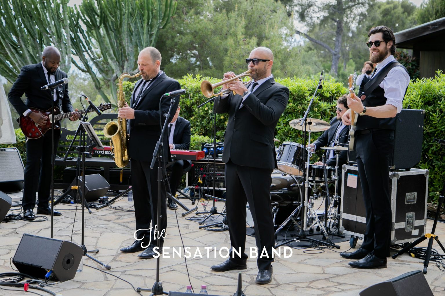 Destination Wedding Band - Sensation Band