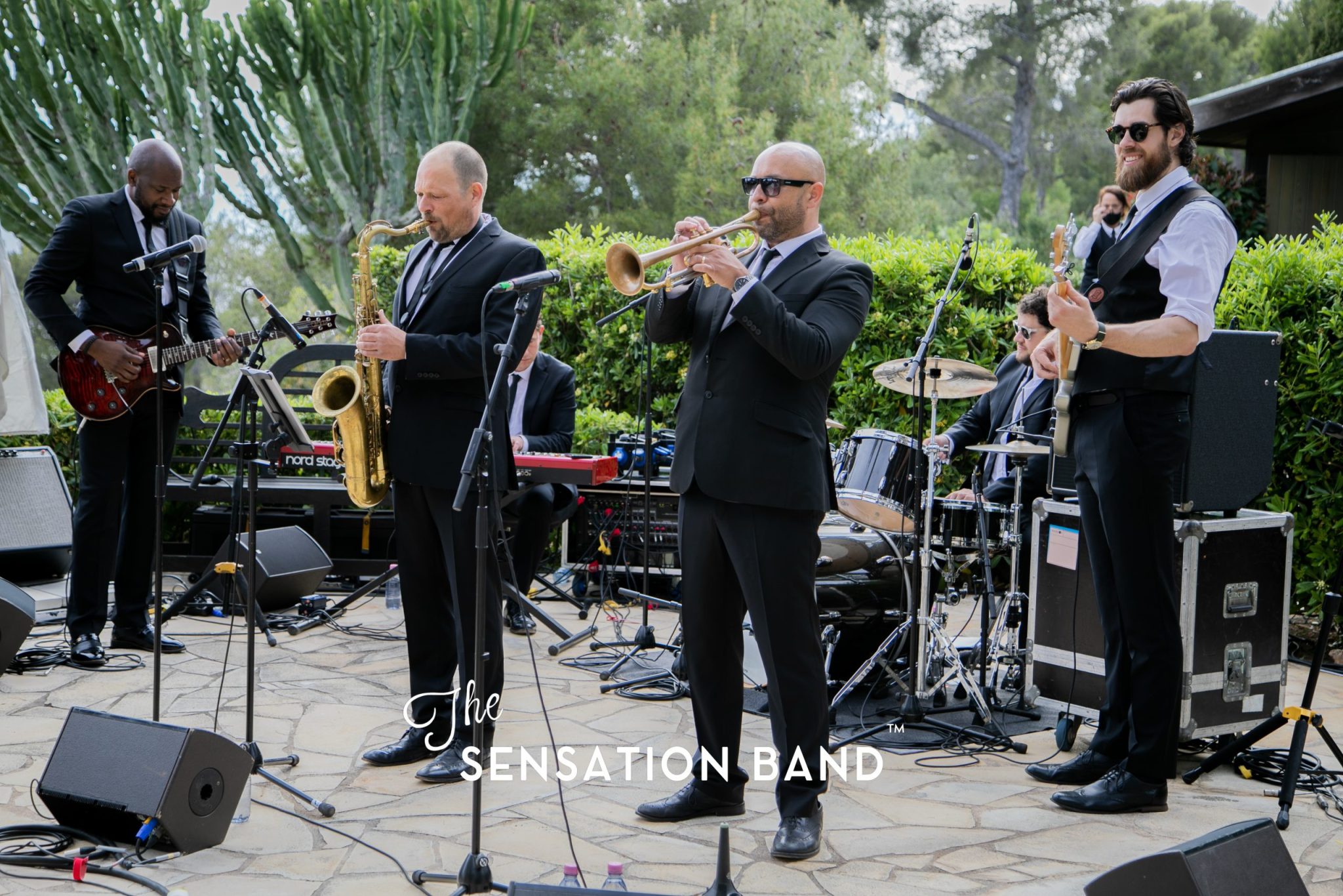 Destination Wedding Band - Sensation Band